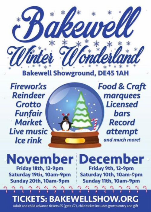 First Ice Rink Skates Into Bakewell At Christmas Winter Wonderland ...